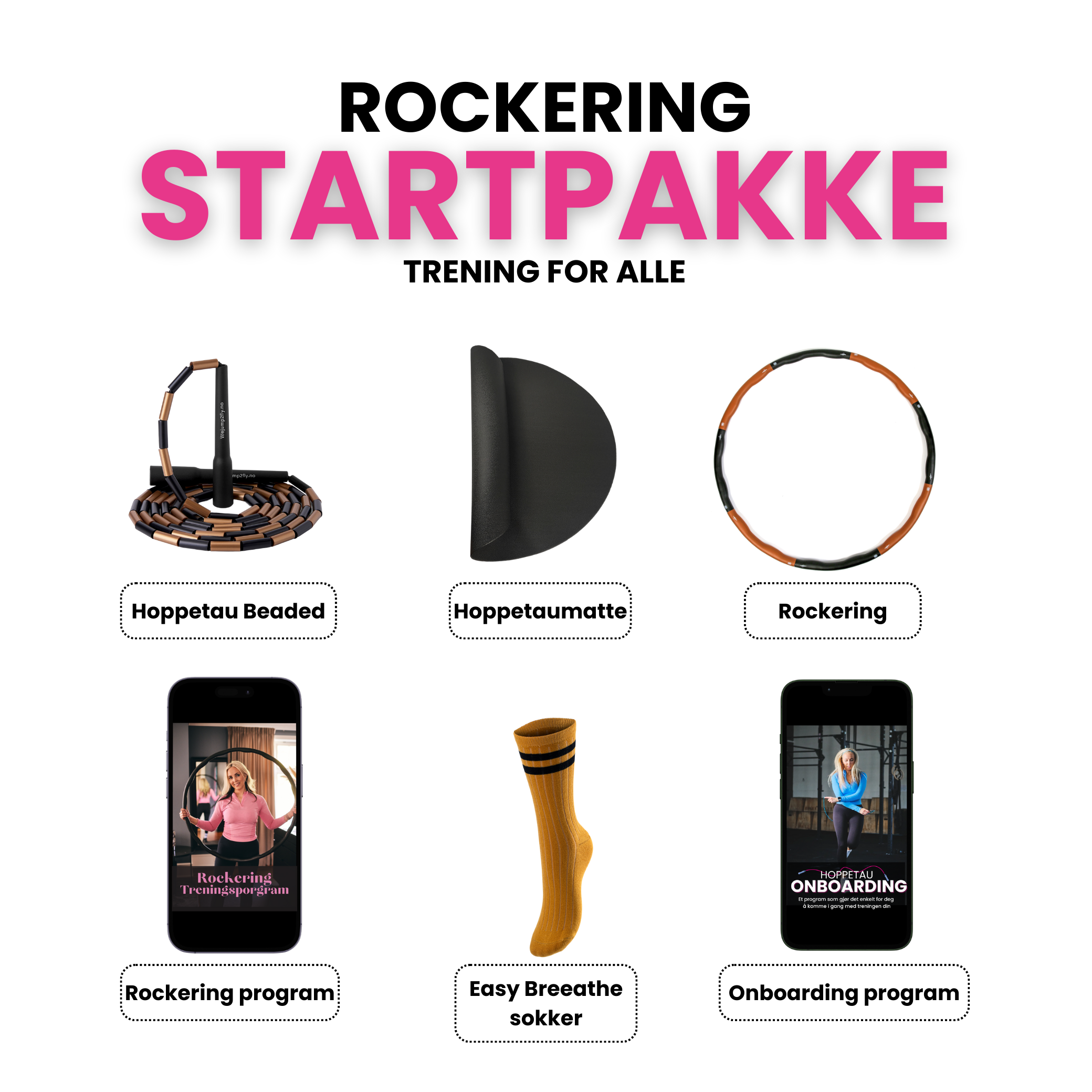 Rockering startpakke – WeJump2Fly